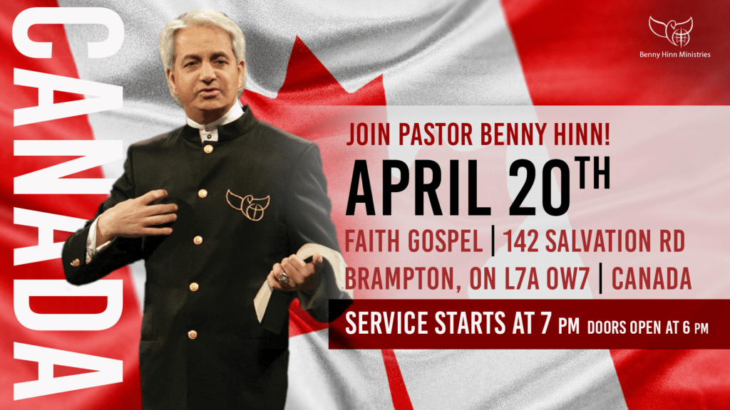 Toronto, Canada Healing Service – Benny Hinn Ministries Toronto, Canada Healing Service – Benny Hinn Ministries